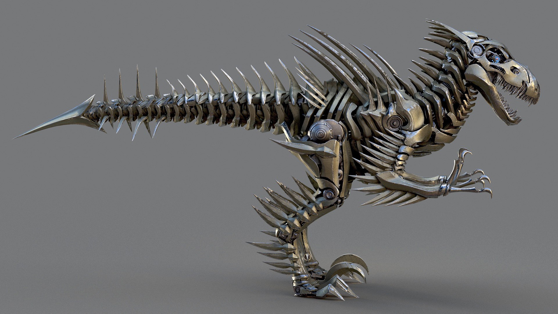 Raptor Mech Robot Model - TurboSquid 1481112