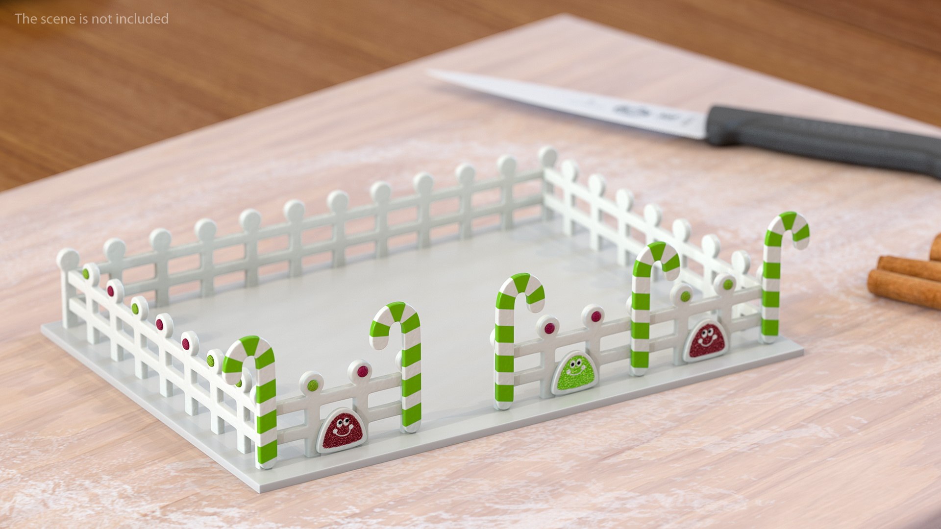 Cookie Dough Fence 3D Model - TurboSquid 1486785