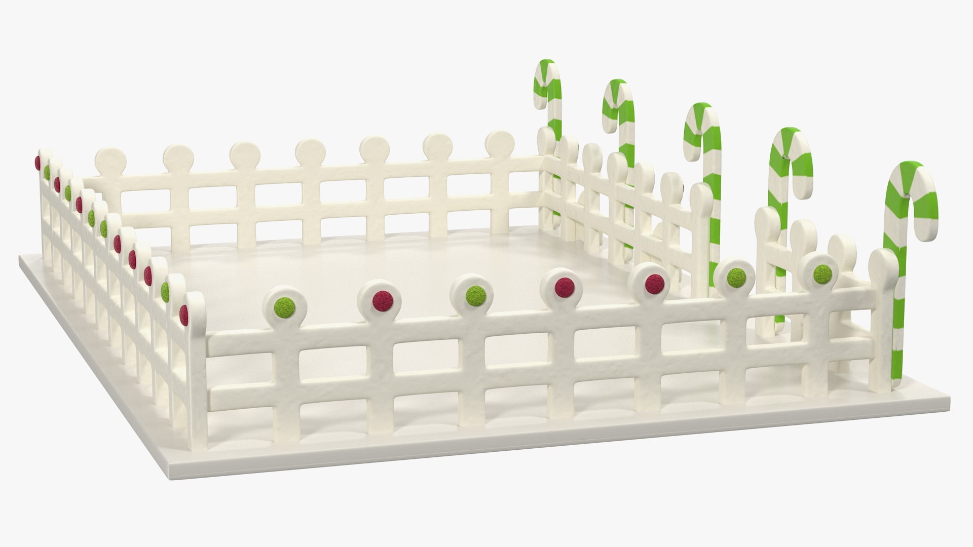 Cookie Dough Fence 3D Model - TurboSquid 1486785