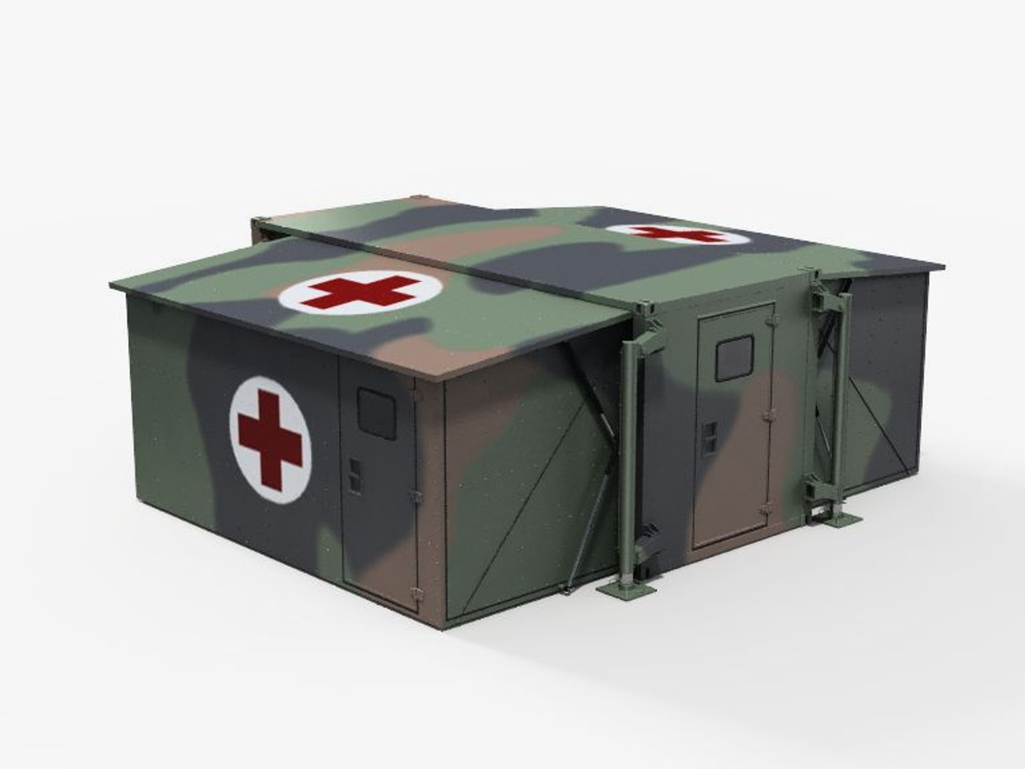 3D Mobile Hospital - TurboSquid 1378718