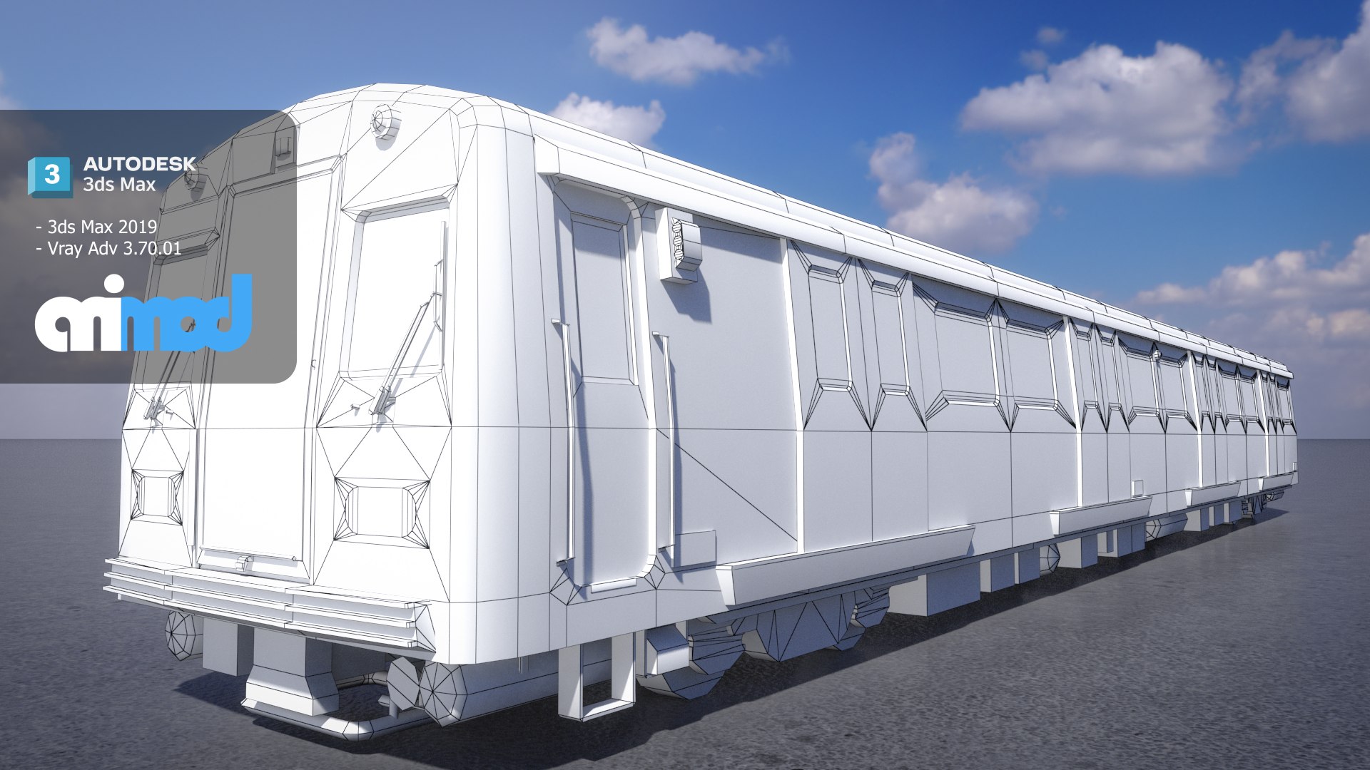 3D Model TW Mrt Locomotive 001 - TurboSquid 2291080