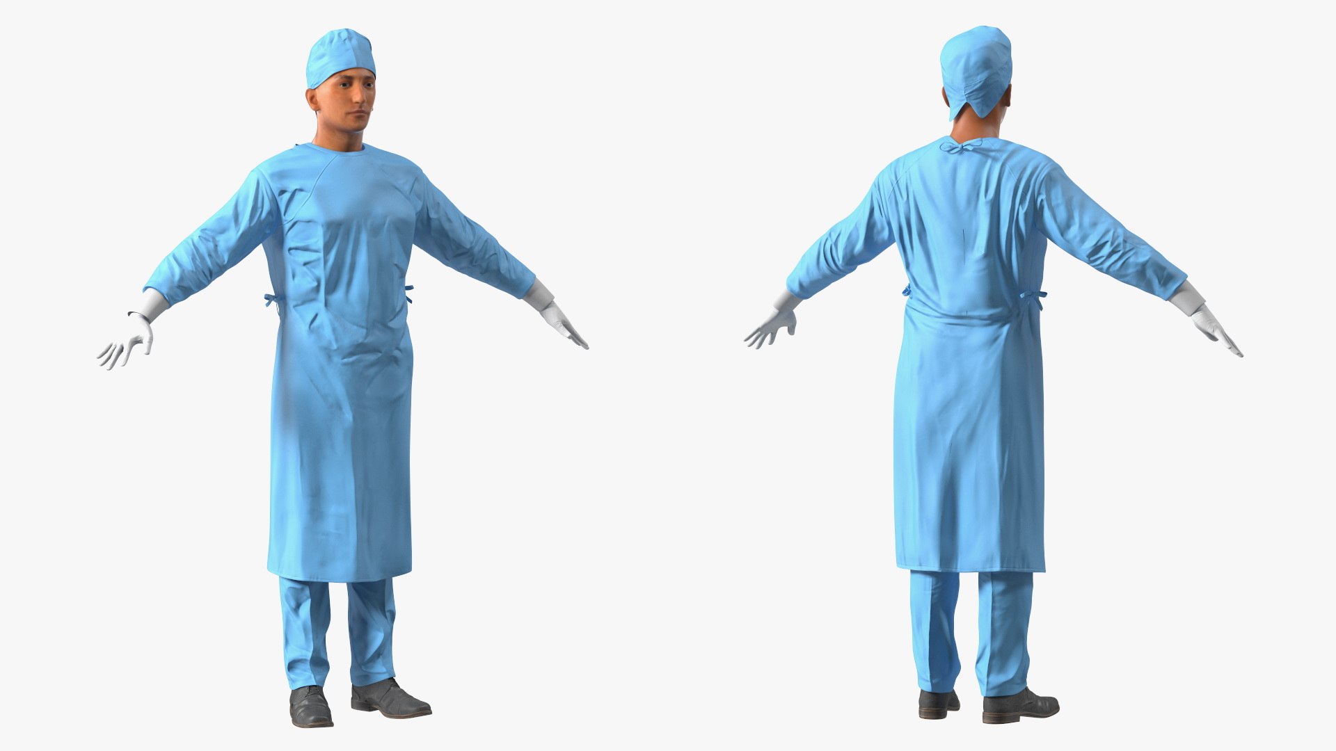 3D Male Surgeon Model - TurboSquid 2146527