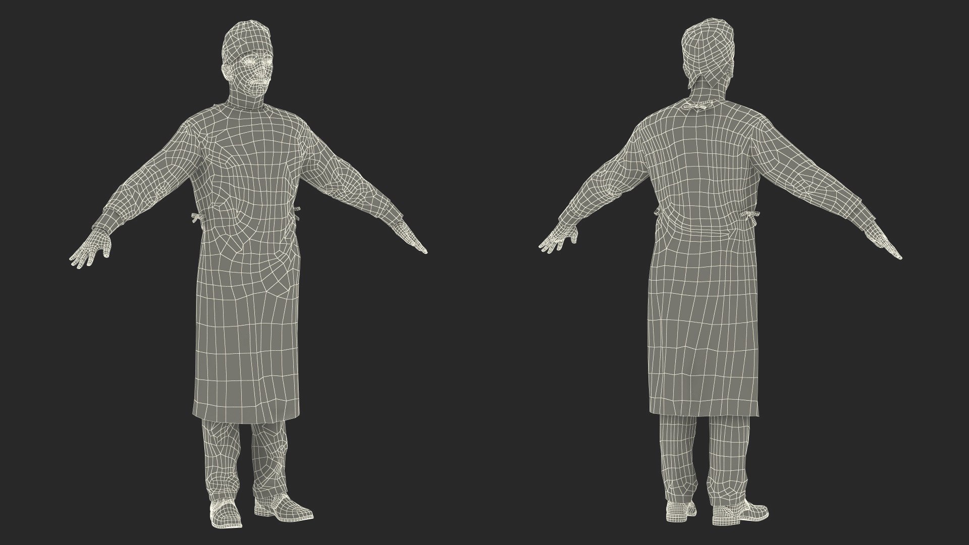 3D Male Surgeon model - TurboSquid 2146527