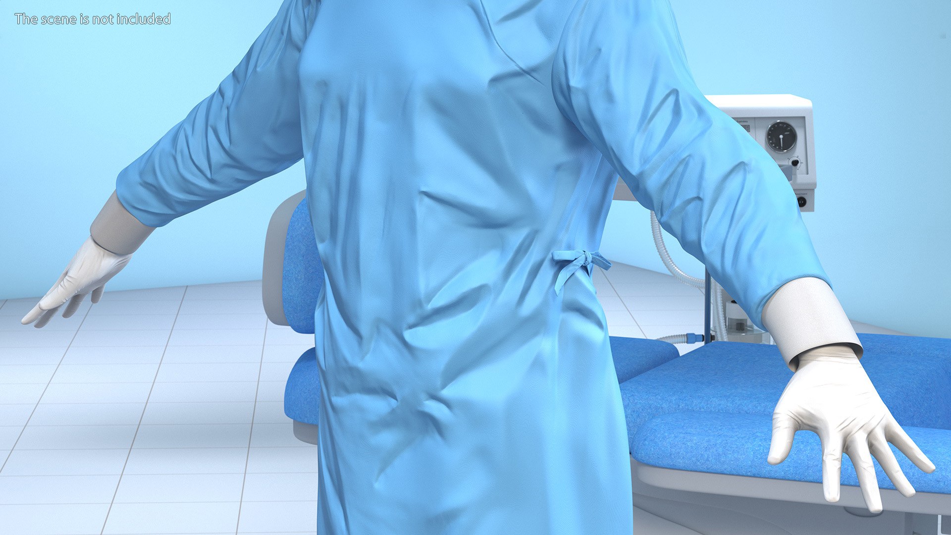 3D Male Surgeon Model - TurboSquid 2146527