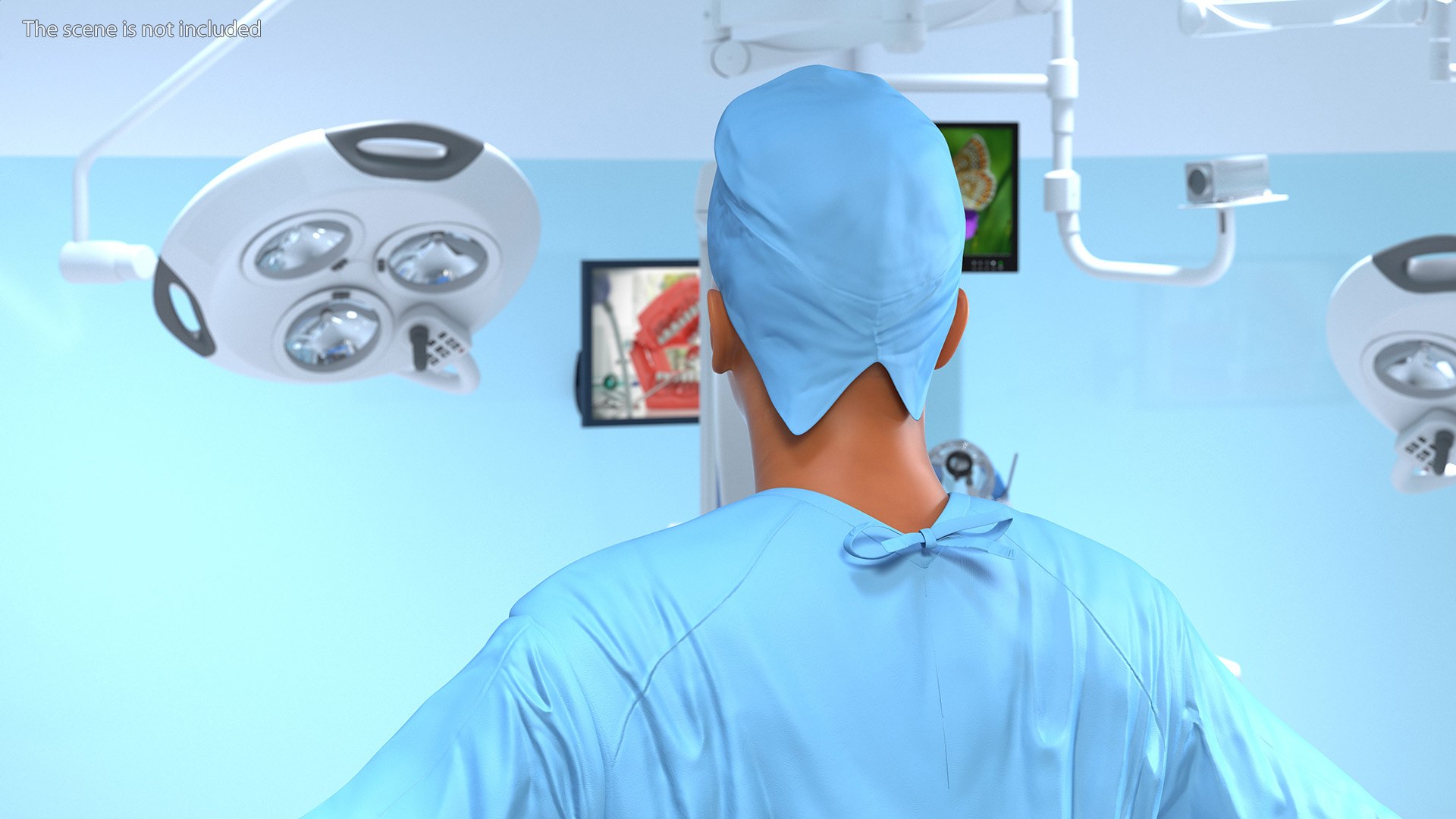 3D Male Surgeon Model - TurboSquid 2146527