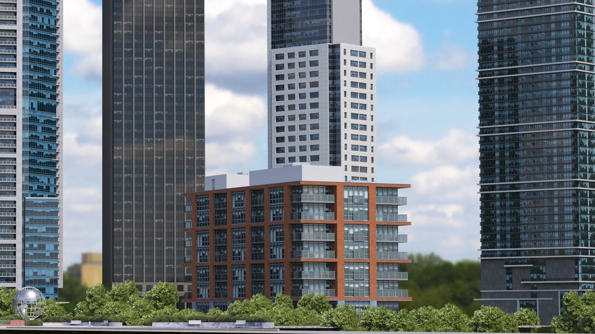 3D 126 Simcoe St V19 Model - TurboSquid 1966891