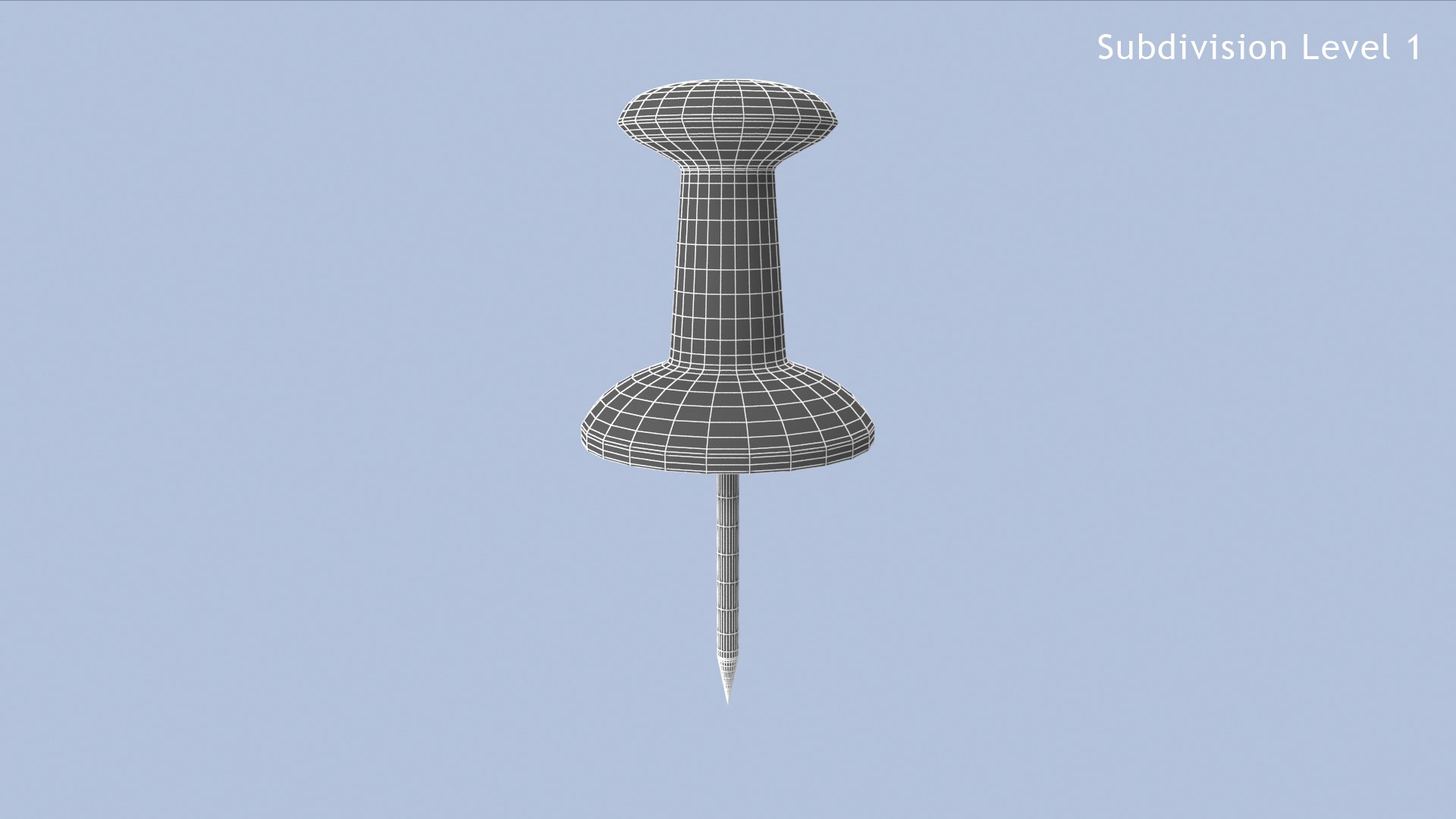 3D Push Pin Icon Model - TurboSquid 2101793