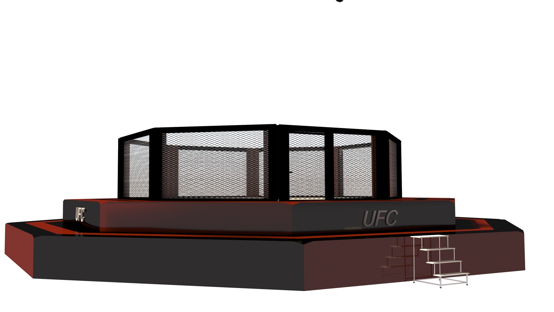 3D Ufc Ring - TurboSquid 1581218