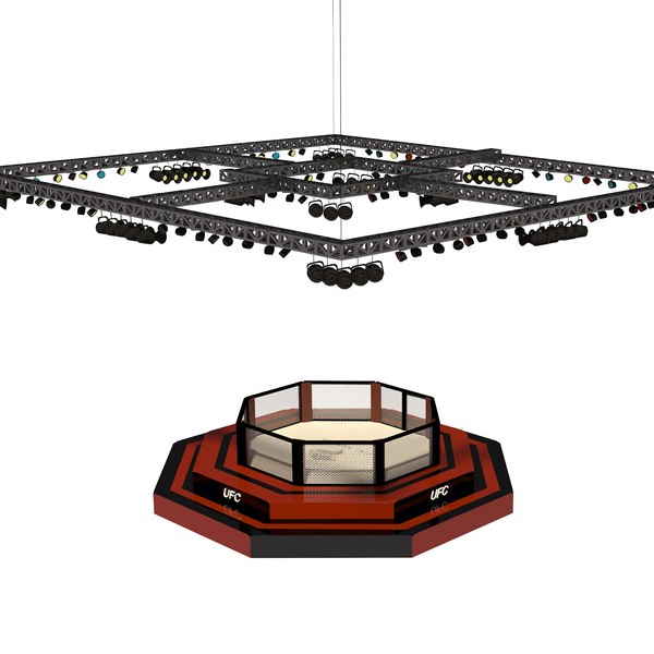 3D model ufc sport box - TurboSquid 1482315