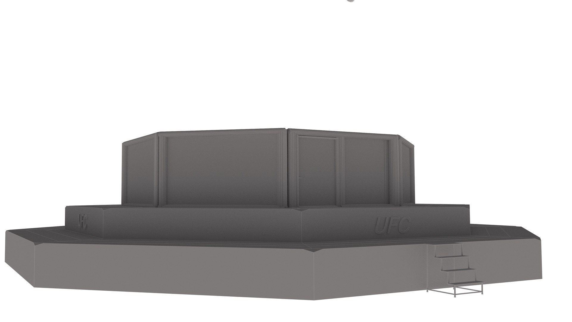 3D Ufc Ring - TurboSquid 1581218
