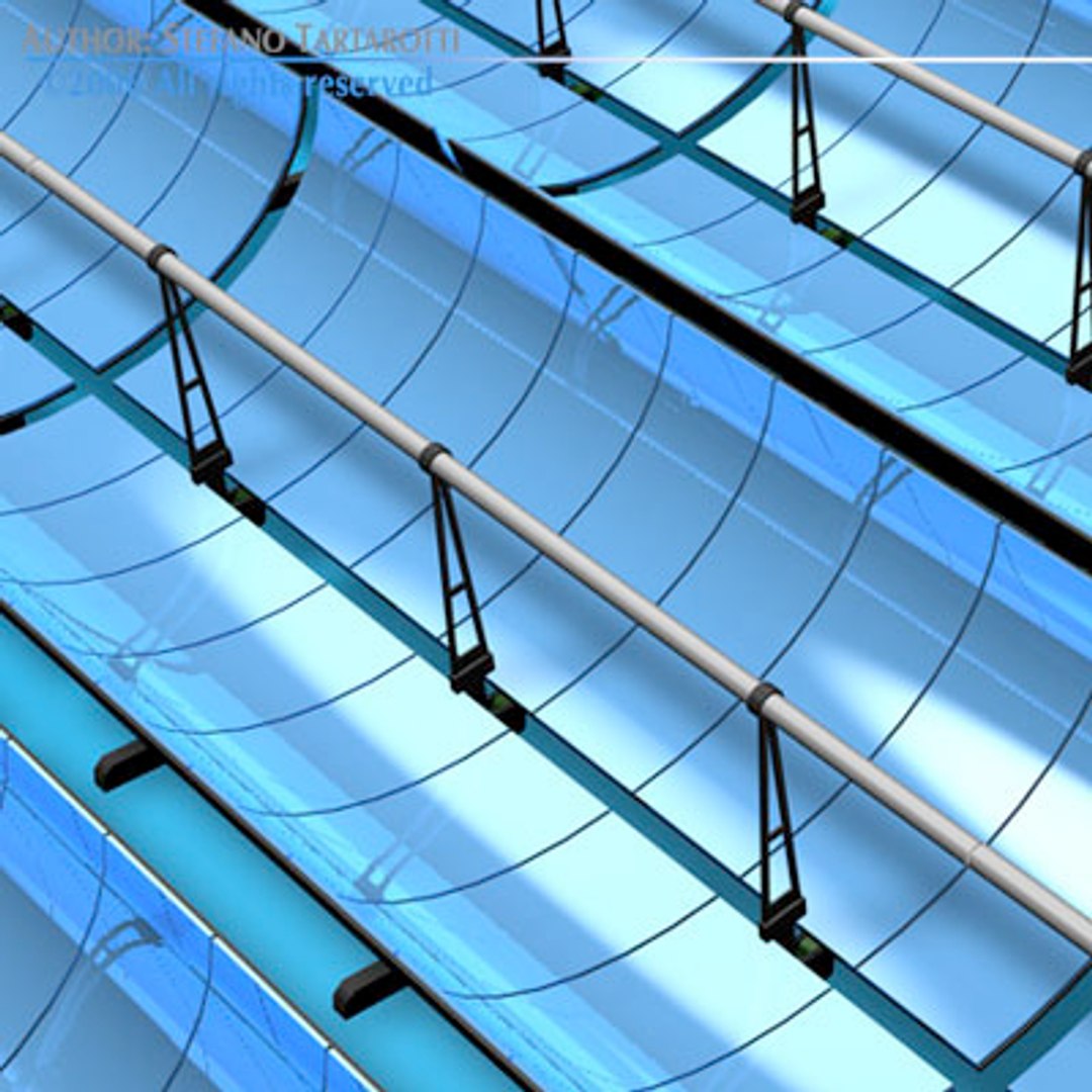 Obj Solar Thermodynamic Panels