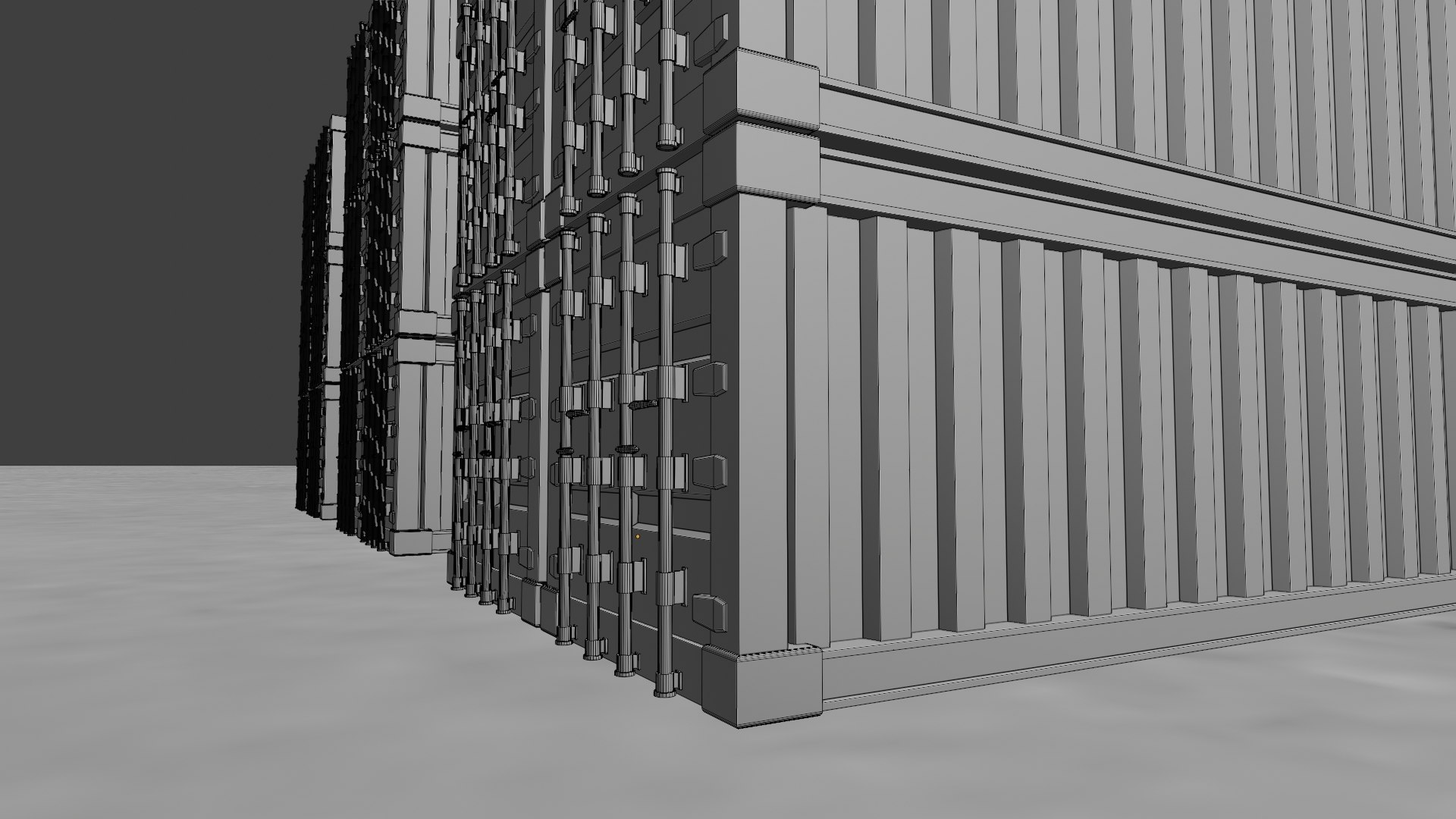Shipping Container Low-poly 3D Model 3D Model - TurboSquid 1908284
