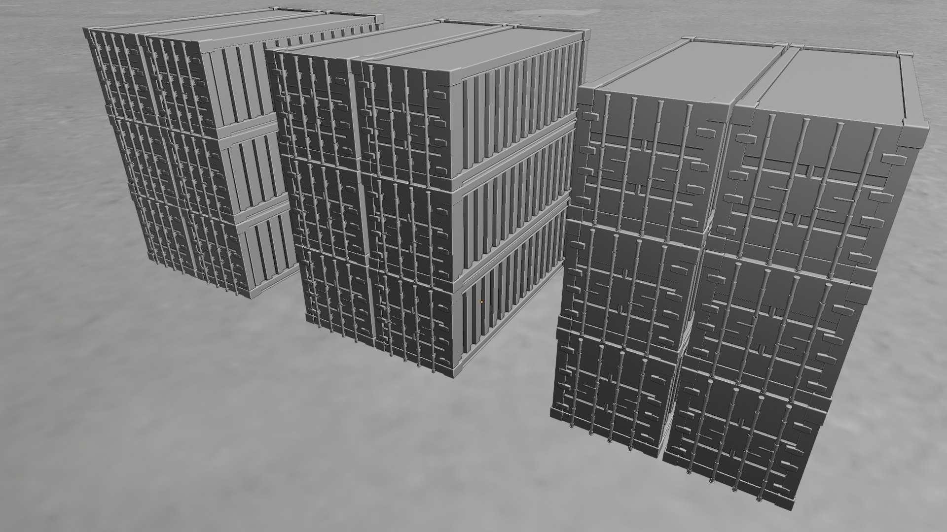 Shipping Container Low-poly 3D Model 3D Model - TurboSquid 1908284