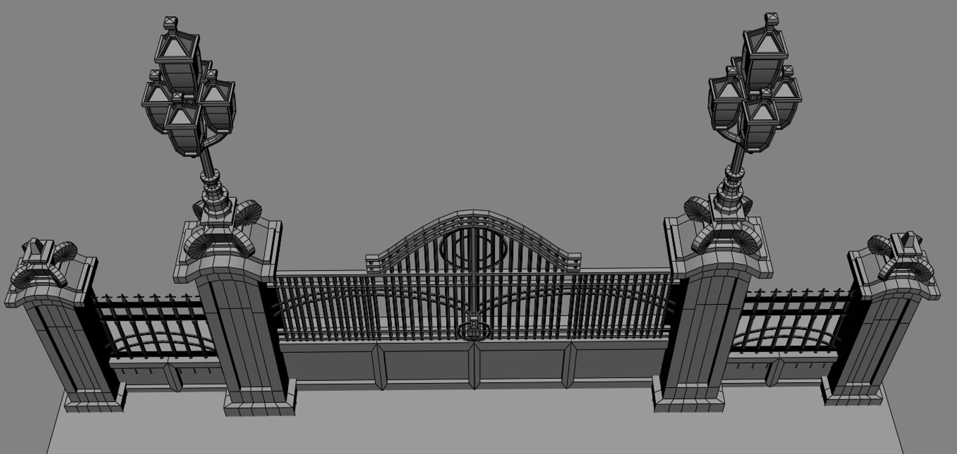 Iron Gate 3D Model - TurboSquid 1166199