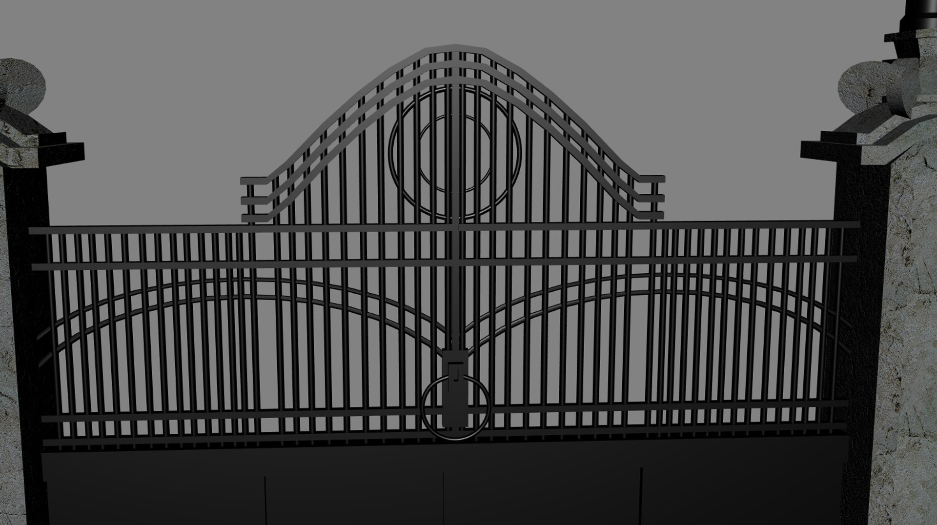 Iron Gate 3D Model - TurboSquid 1166199