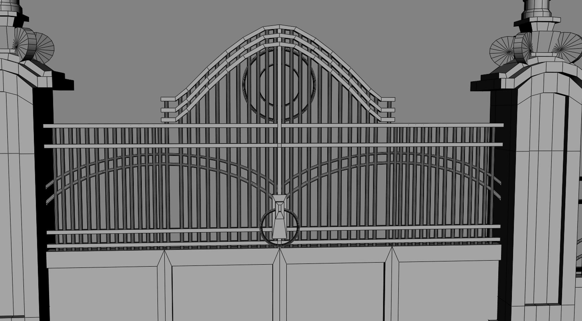 Iron Gate 3D Model - TurboSquid 1166199