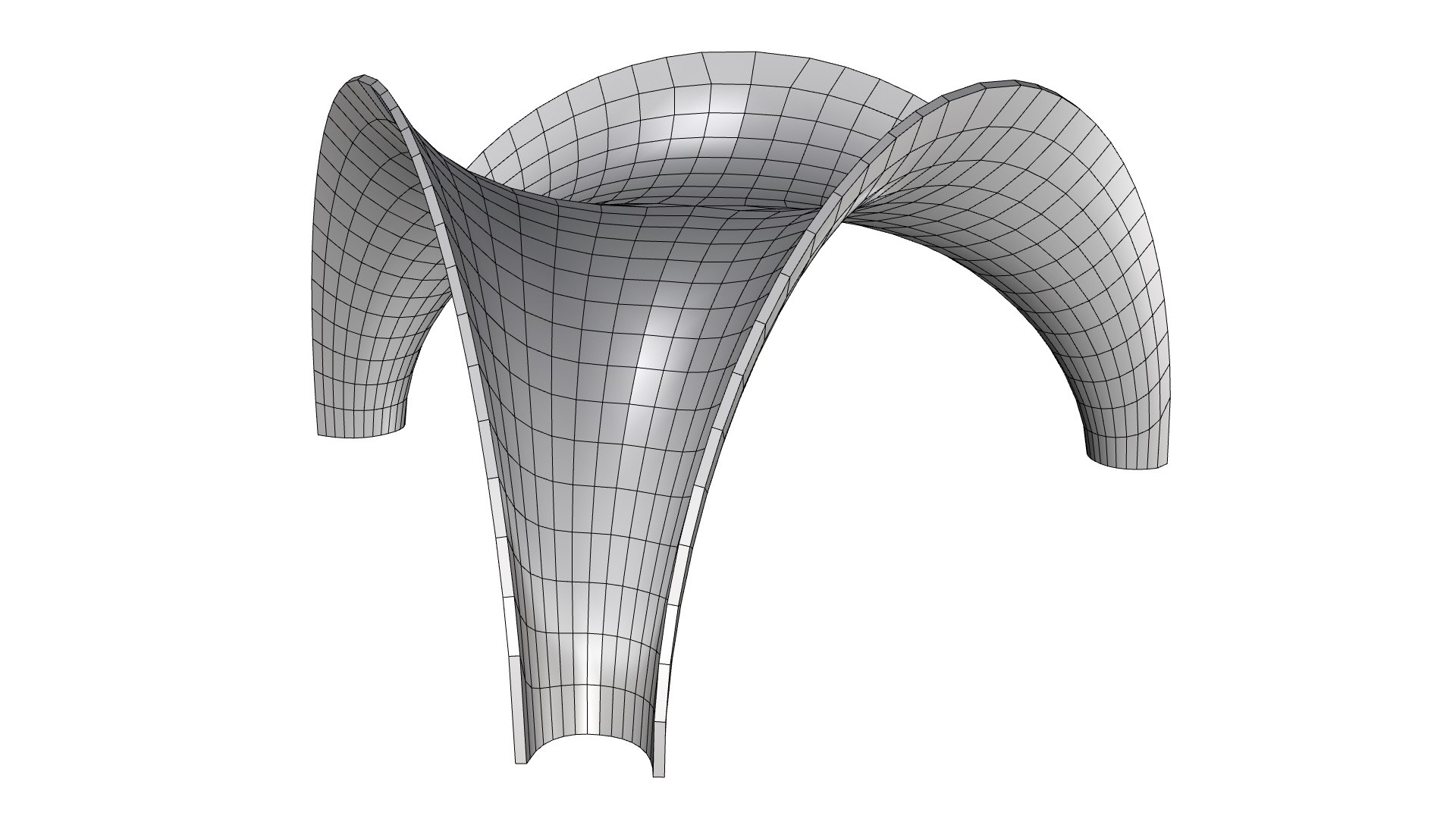 Spider Arches Greek Pavilion 3D Model - TurboSquid 2283012