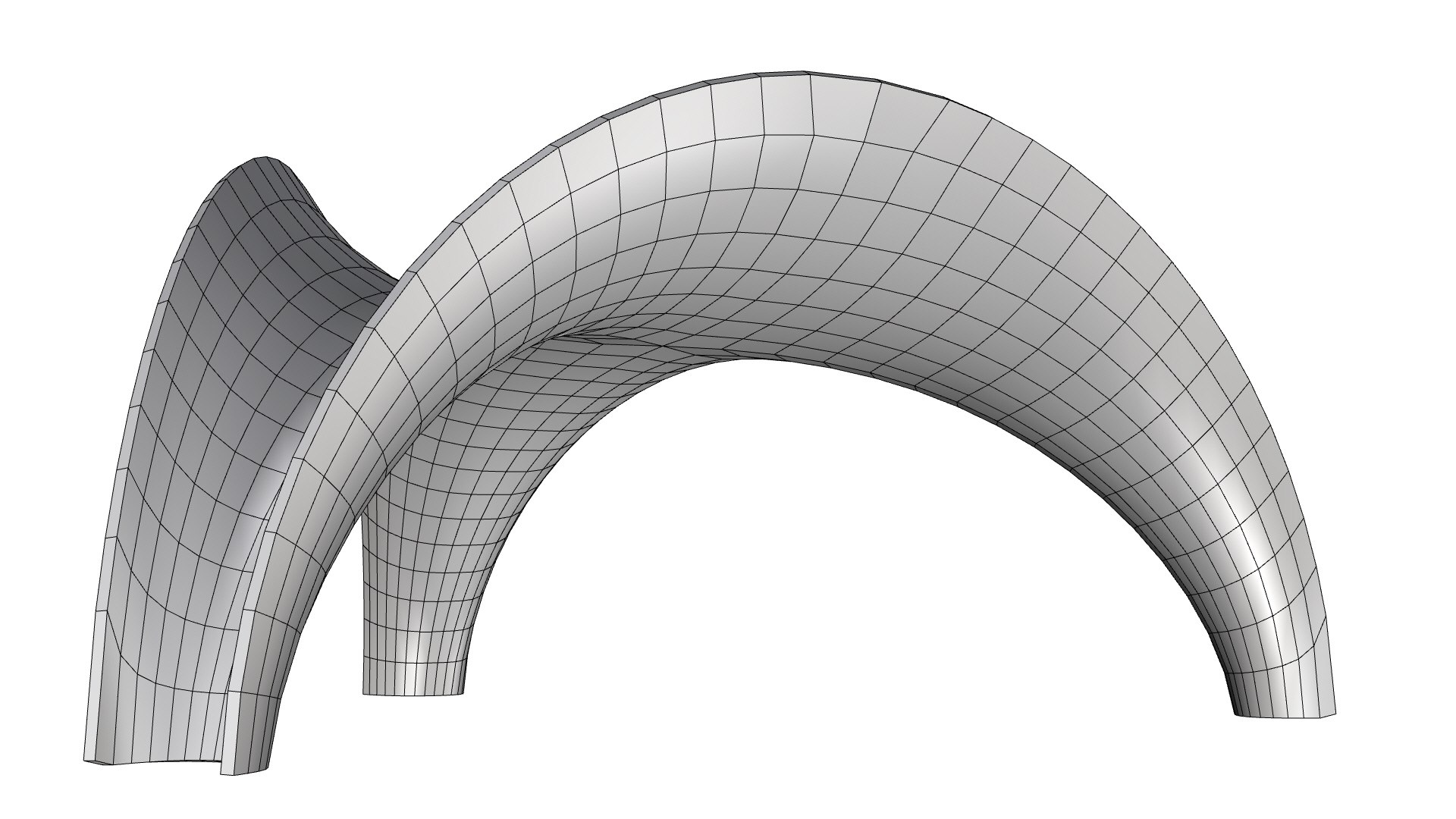 Spider Arches Greek Pavilion 3D Model - TurboSquid 2283012