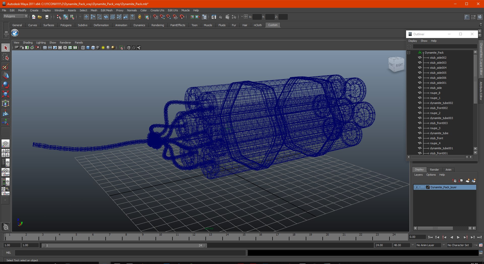 3D Dynamite Pack - TurboSquid 1471738