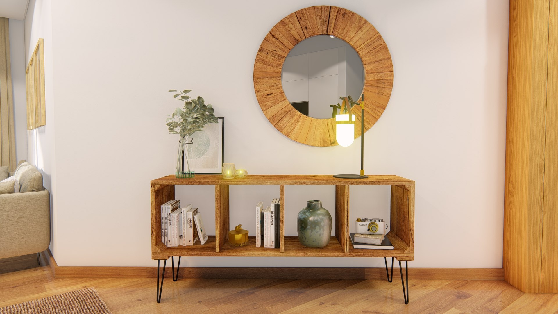 SKLUM Ceila Recycled Wood Sideboard - Lumion Library 3D Model ...