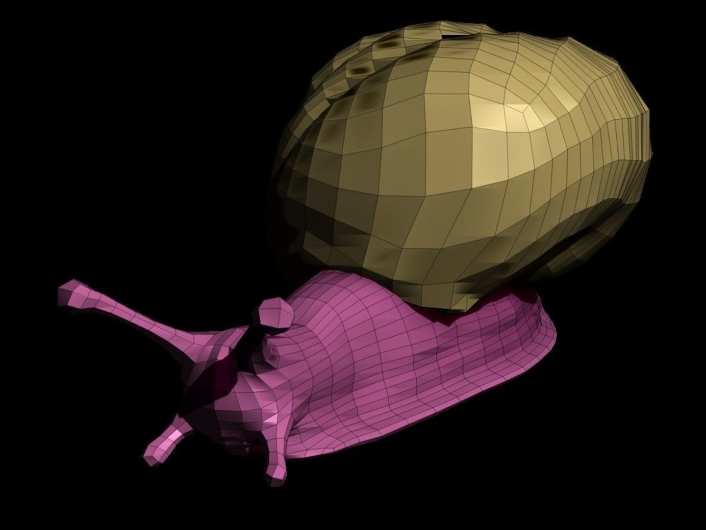 3D Snail Printable Print - TurboSquid 1423688