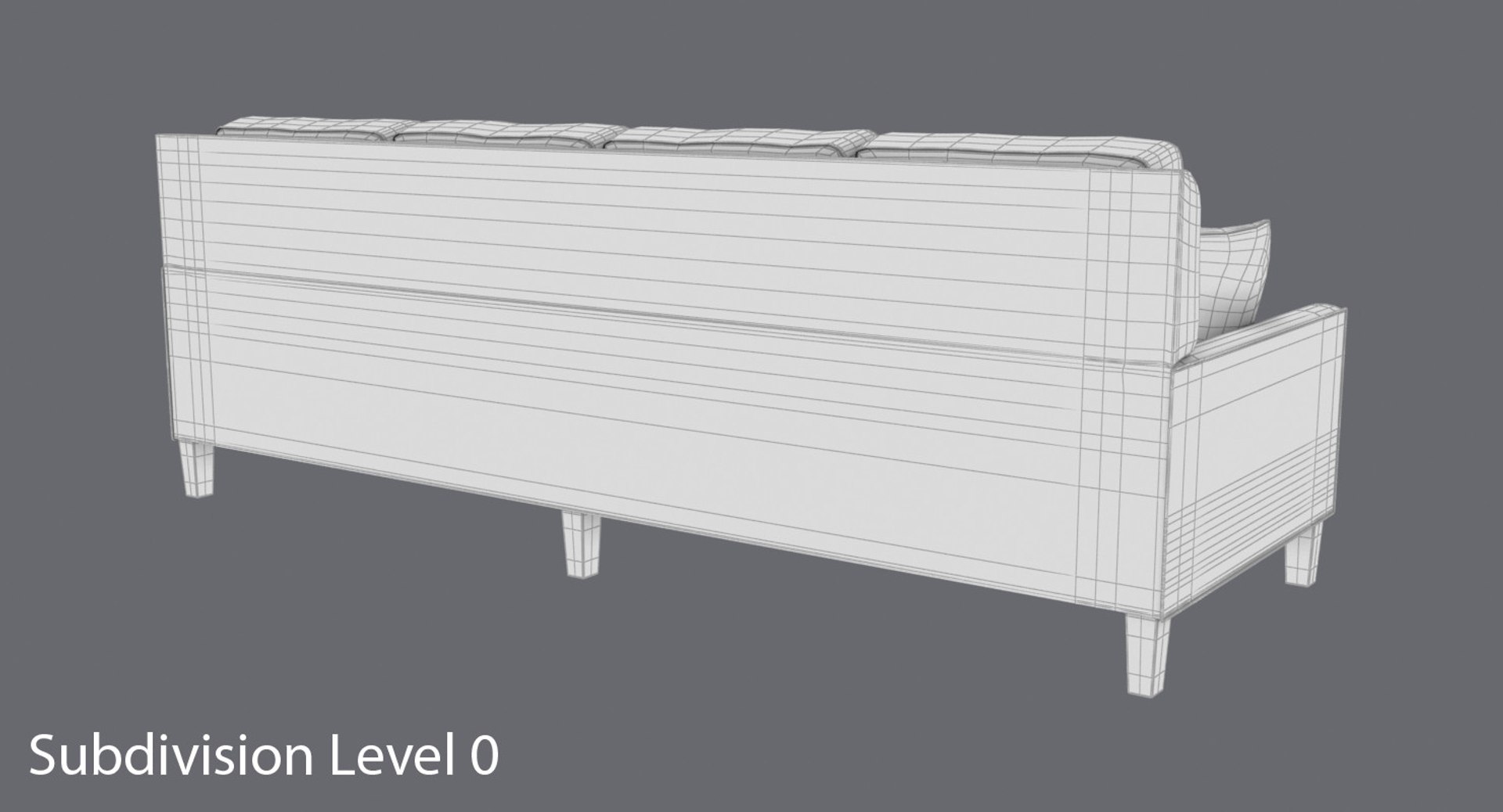 Classical-4-seater-sofa 3D - TurboSquid 1270362