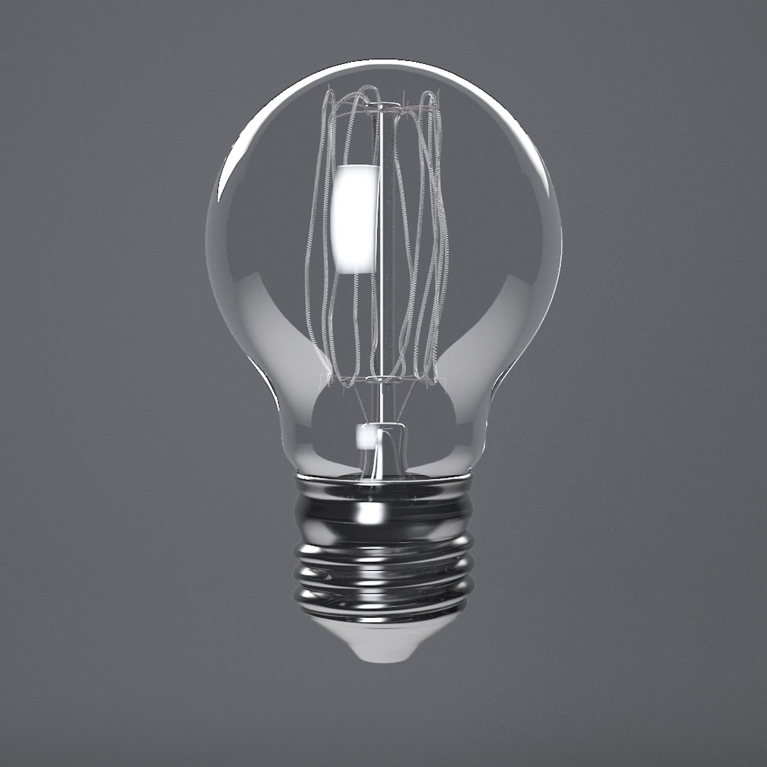 Glass Bulb 3D Model - TurboSquid 1214552