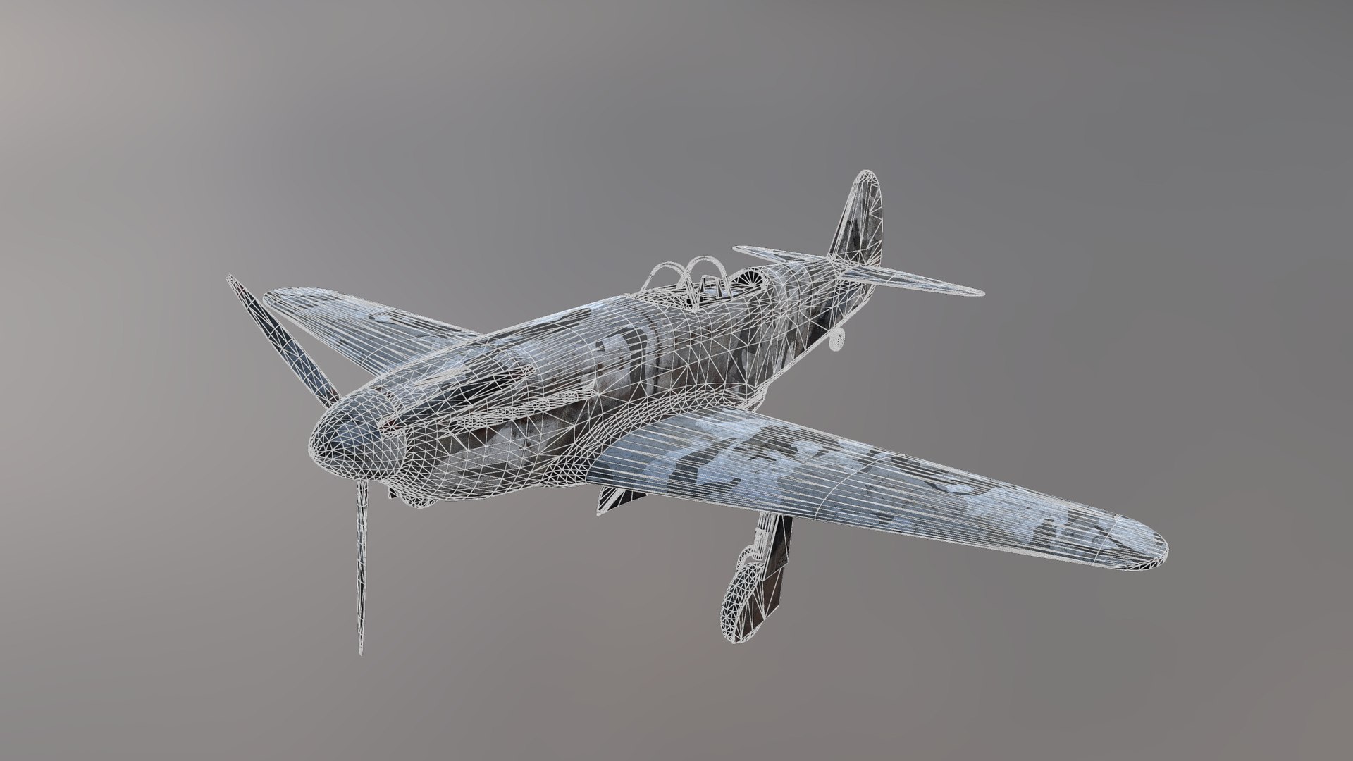 3D Yakovlev Yak-3 Model - TurboSquid 1997846