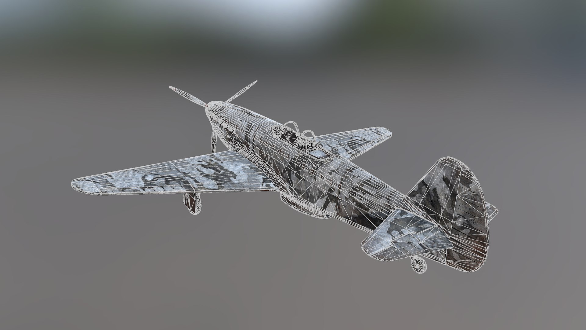 3D Yakovlev Yak-3 Model - TurboSquid 1997846