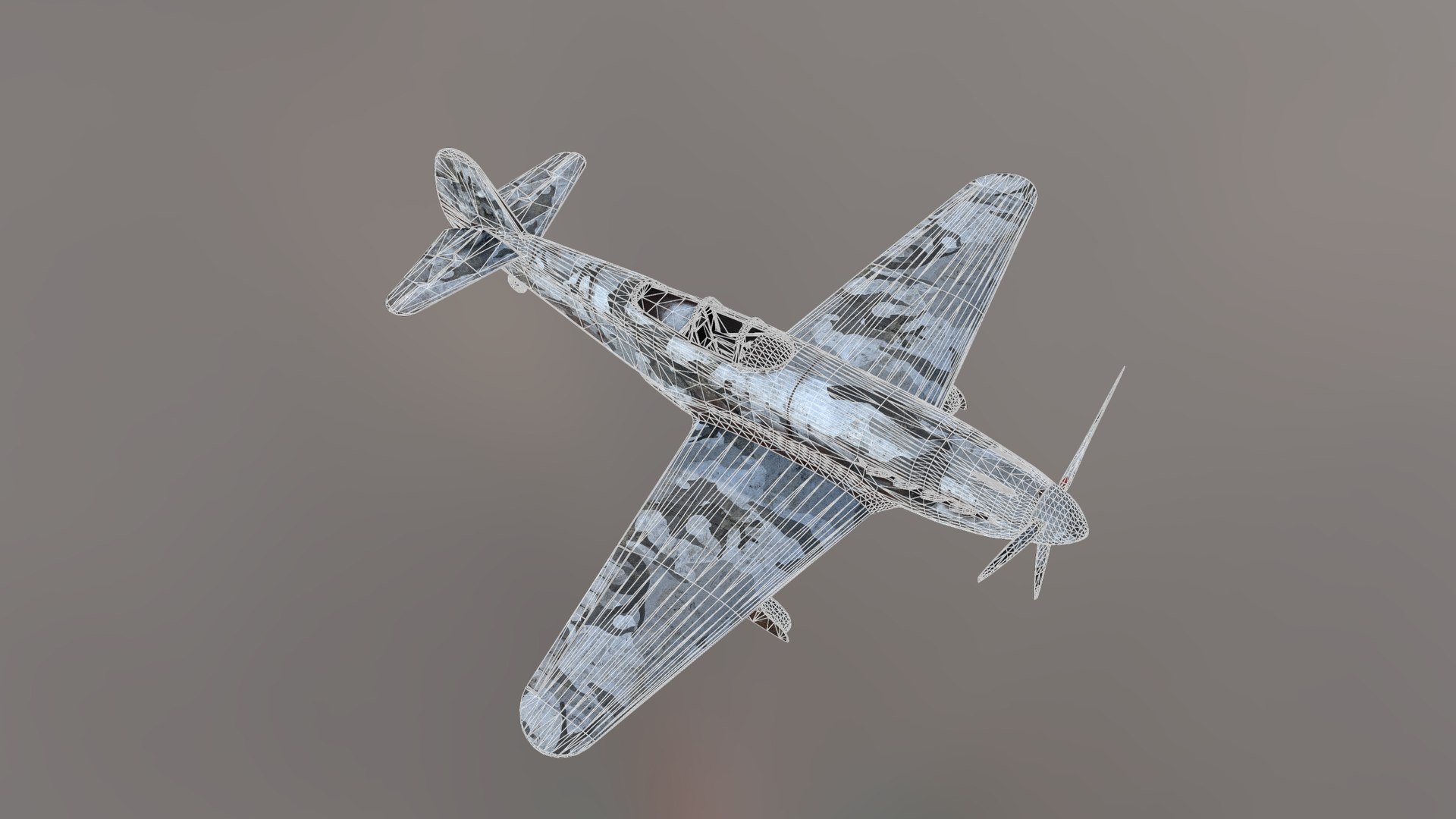 3D Yakovlev Yak-3 Model - TurboSquid 1997846