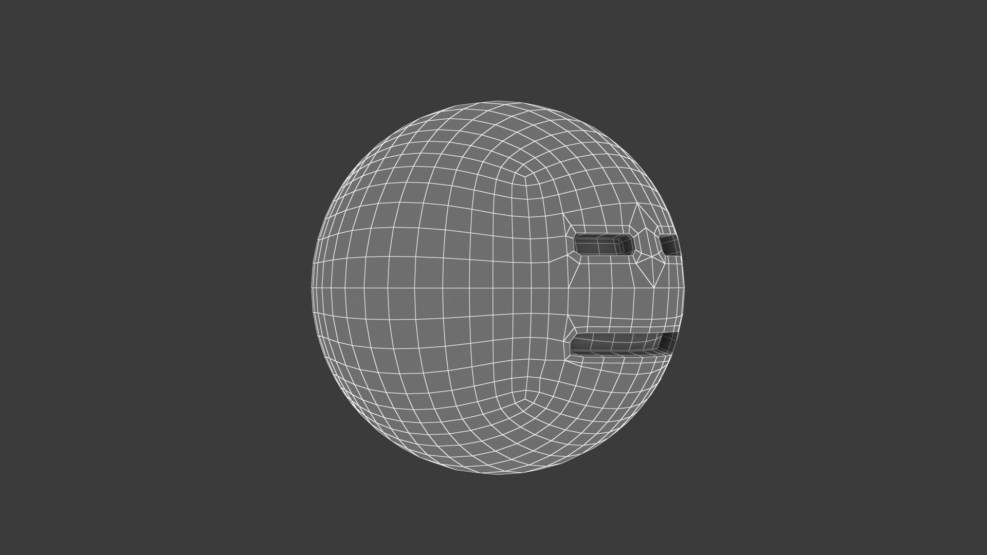Apple Expressionless Face 3D - TurboSquid 1724072