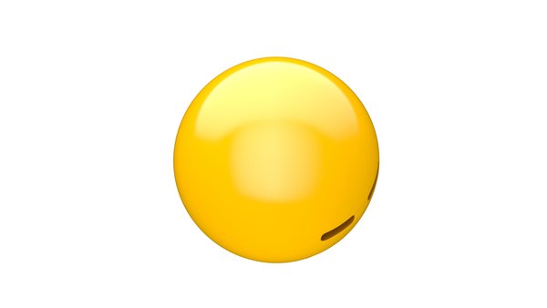 Apple Expressionless Face 3D - TurboSquid 1724072