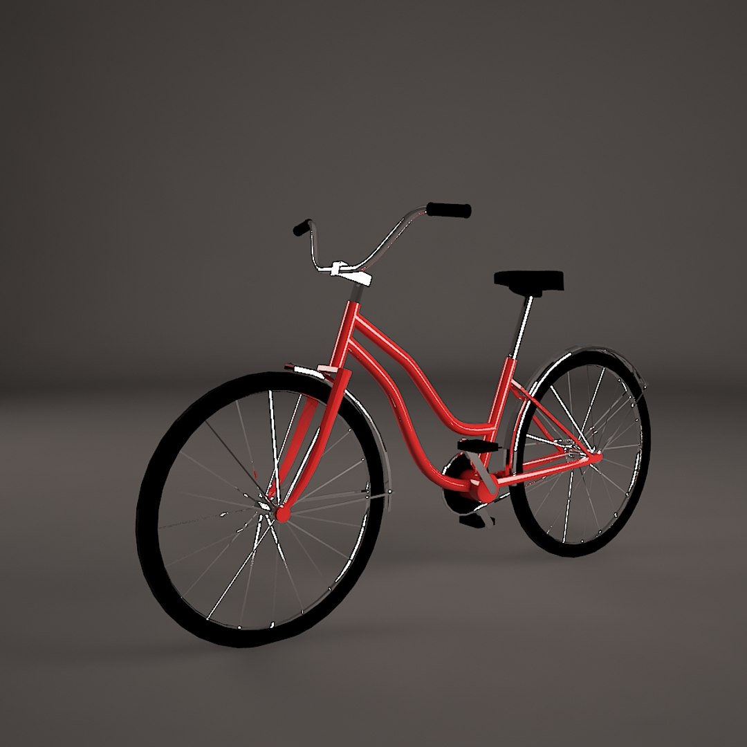 Simple Bike 3d Max