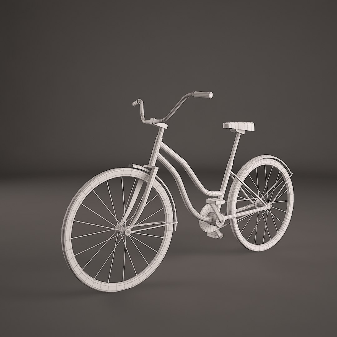Simple Bike 3d Max