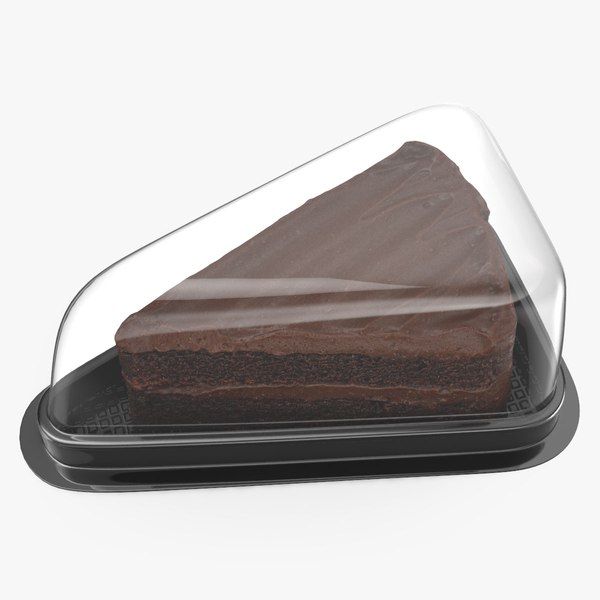 modelo 3d Caja Triangular De Pastel De Chocolate - TurboSquid 2193690