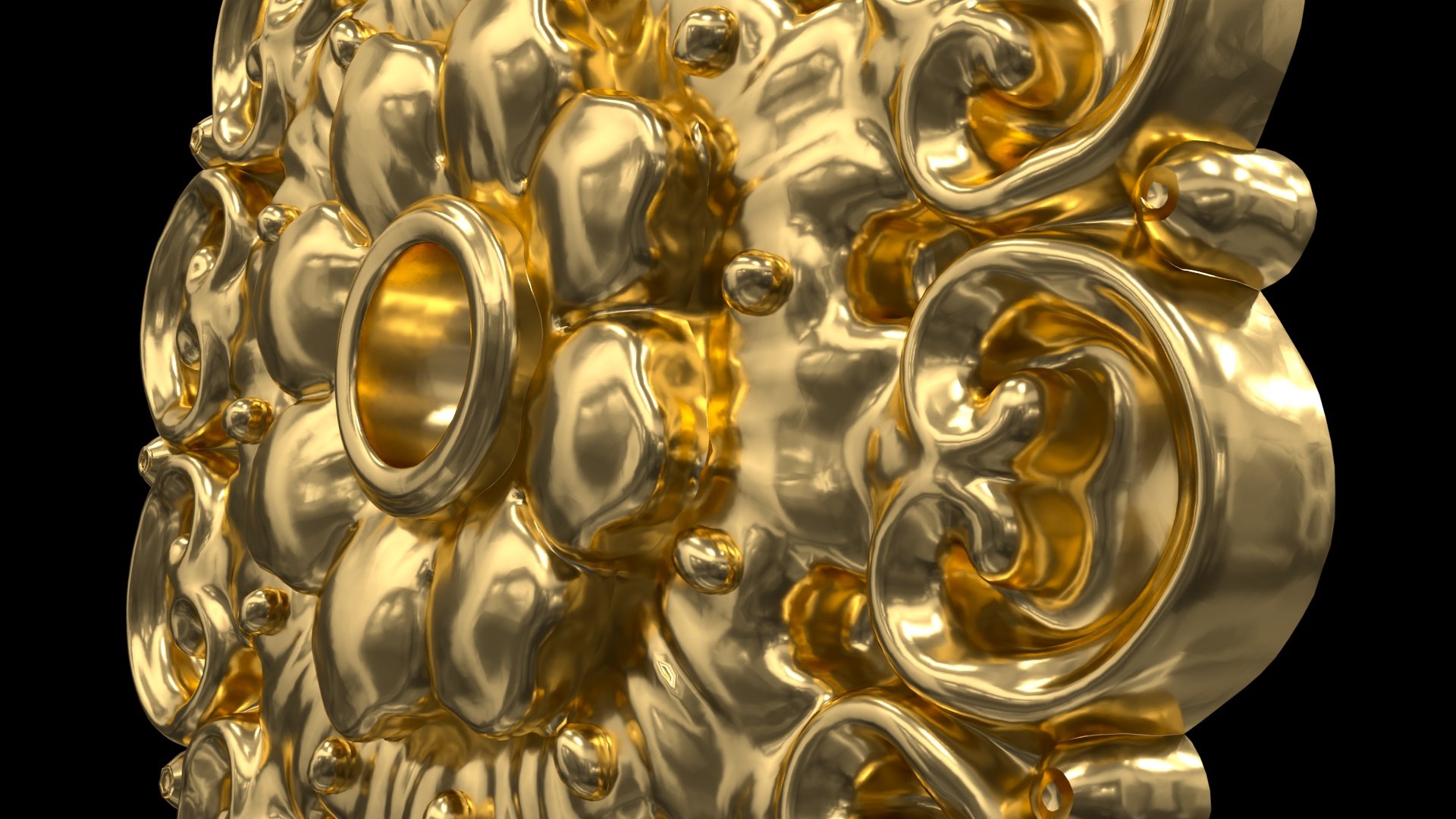 Ceiling Sockets Gypsum Plaster DR54 3D Model - TurboSquid 2024026