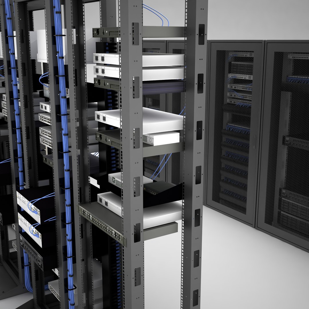 3D Model Server Room - TurboSquid 1626960