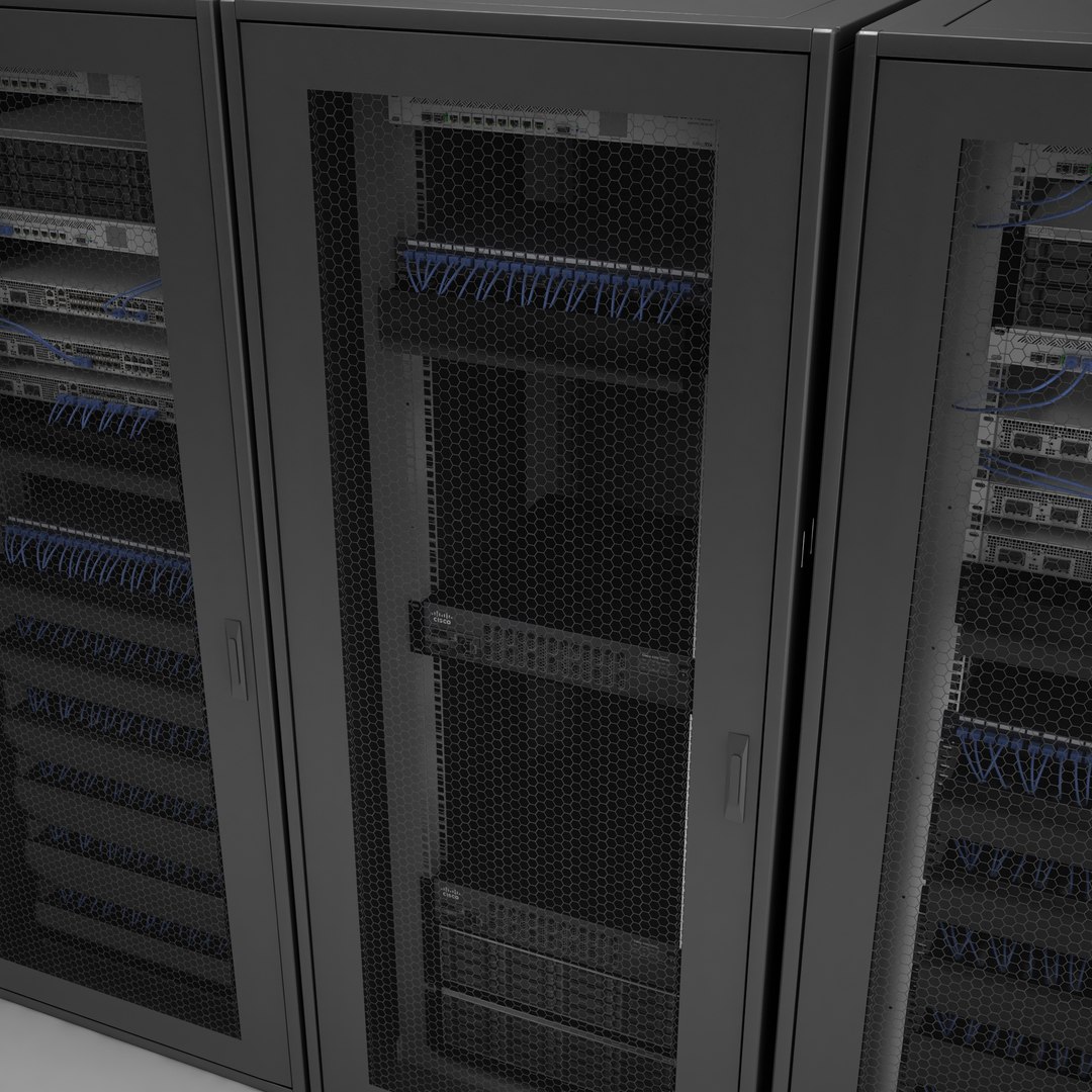 3D Model Server Room - TurboSquid 1626960