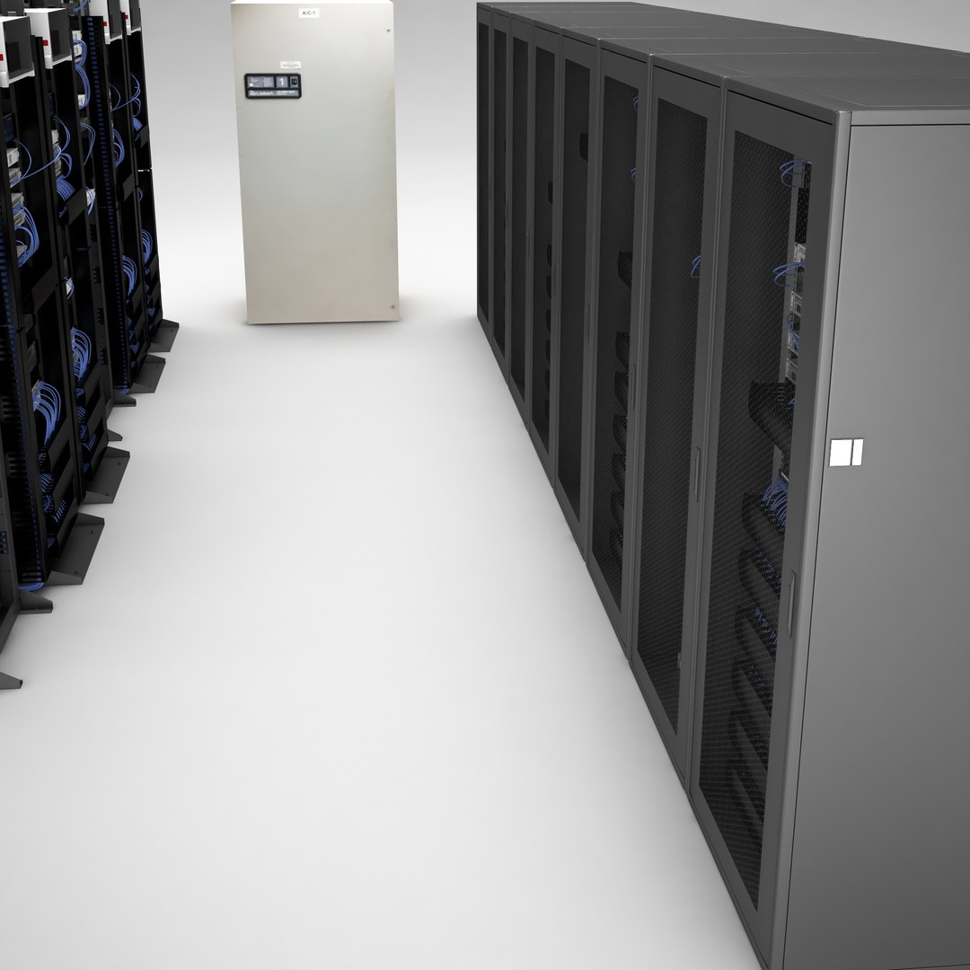 3D Model Server Room - TurboSquid 1626960