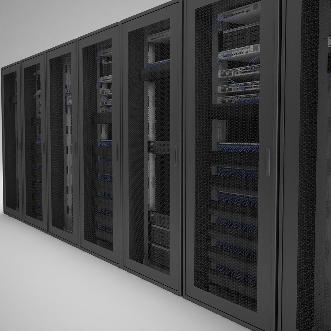 3D Model Server Room - TurboSquid 1626960