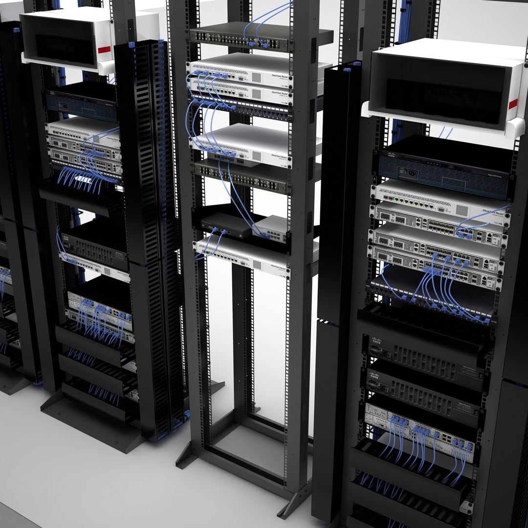 3D Model Server Room - TurboSquid 1626960