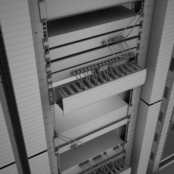 3D model server room - TurboSquid 1626960