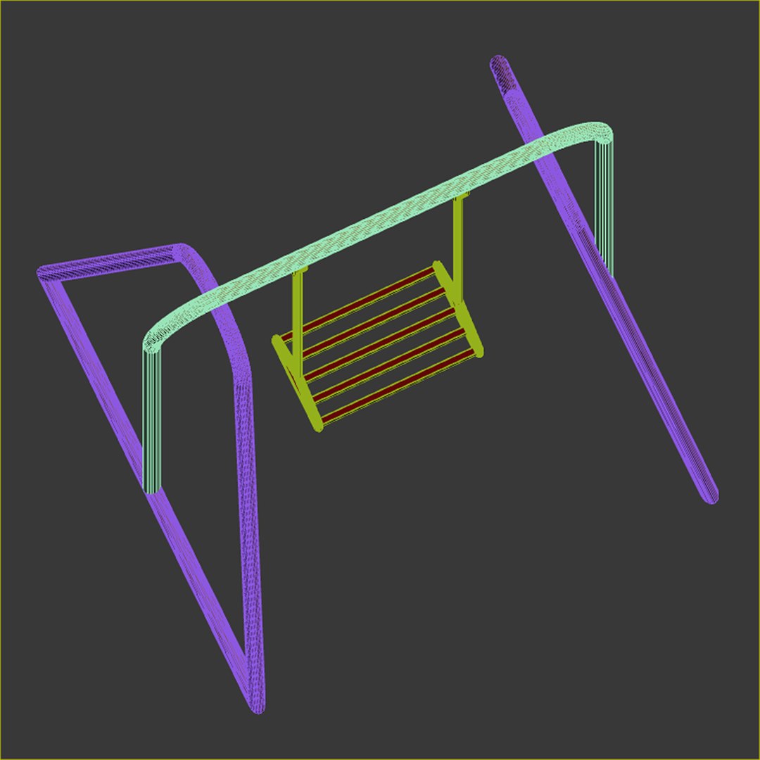 3D Swing Model - TurboSquid 1632527