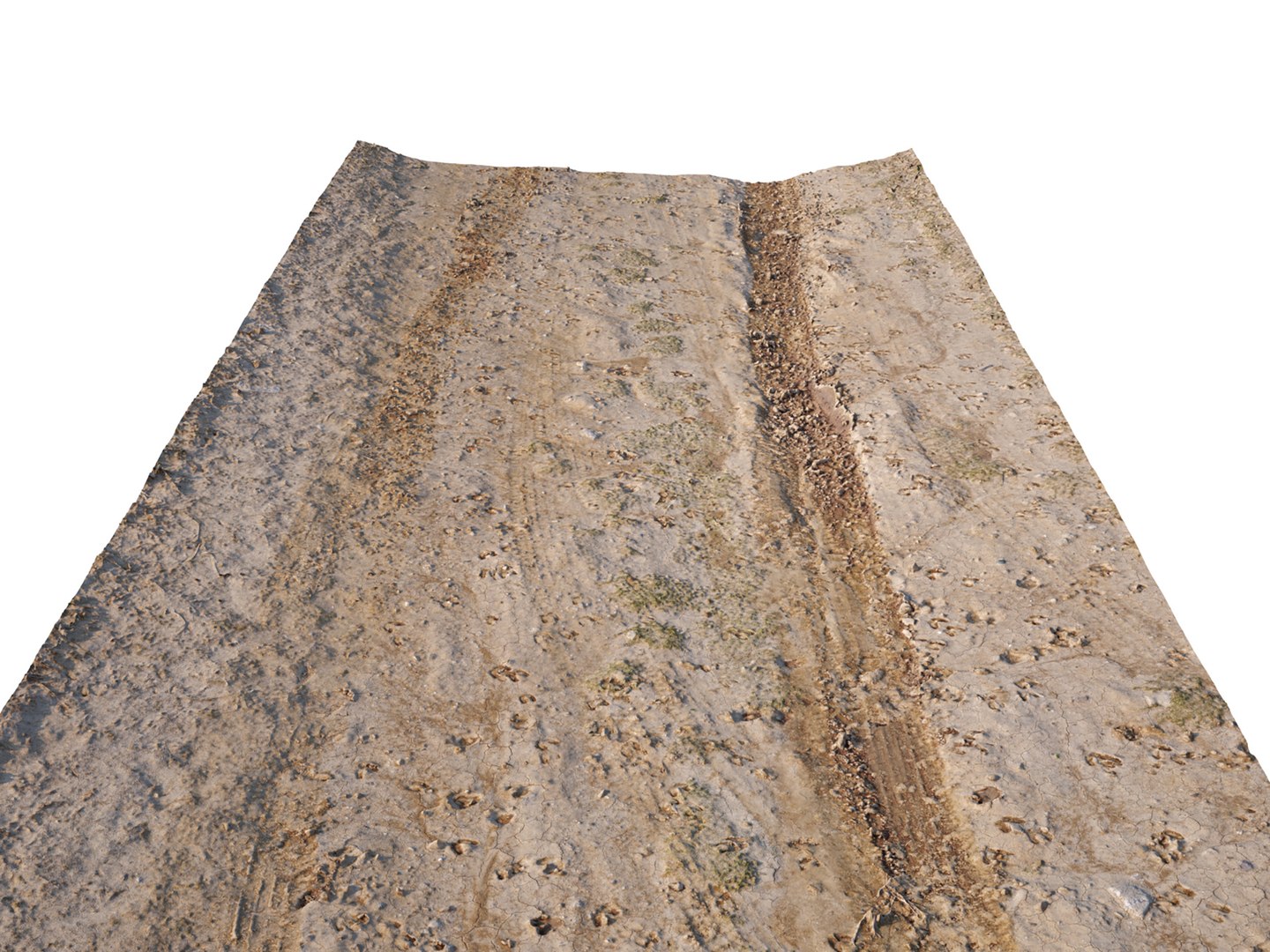 3D dirt road scan - TurboSquid 1671403