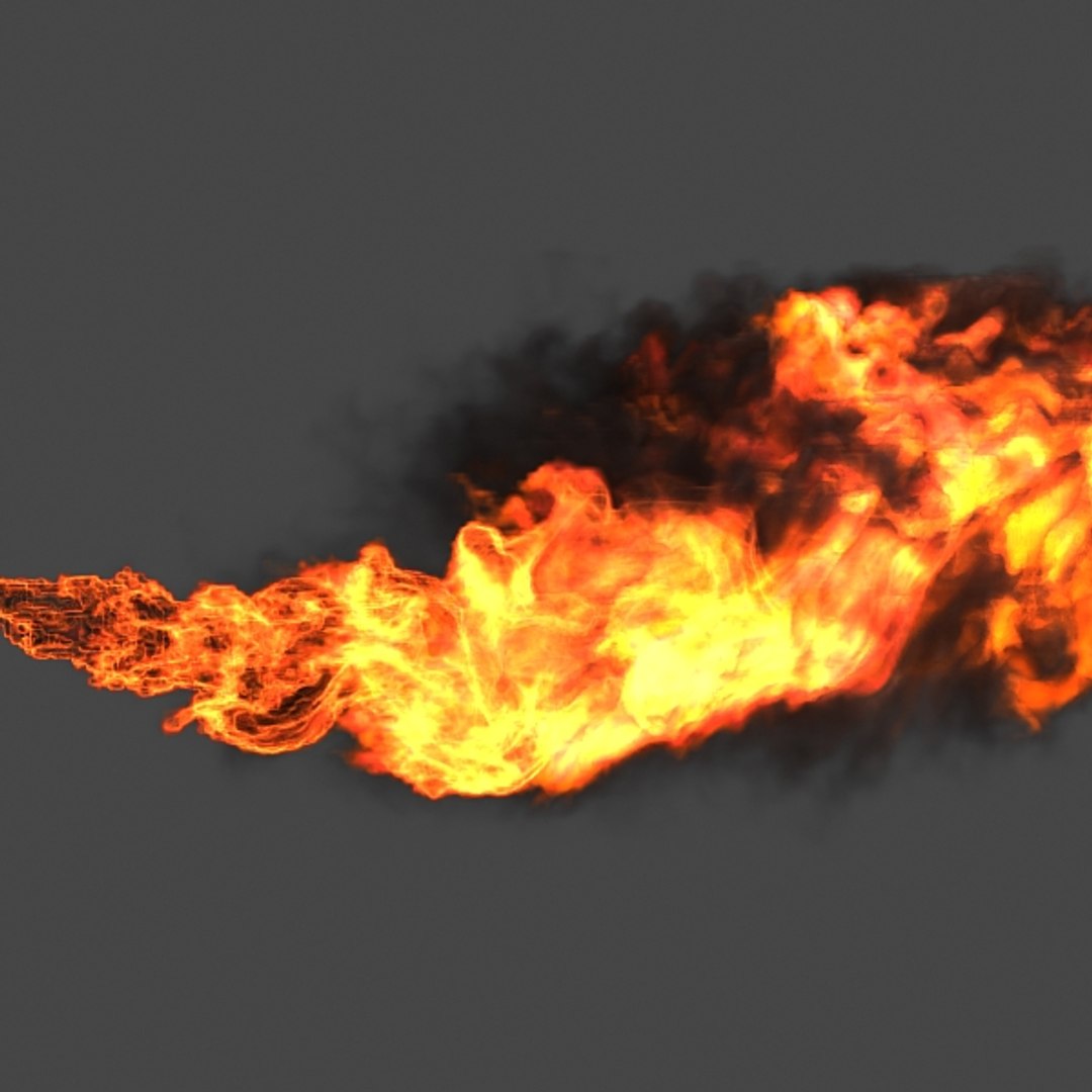 fume fx flamethrower explosions 3d max