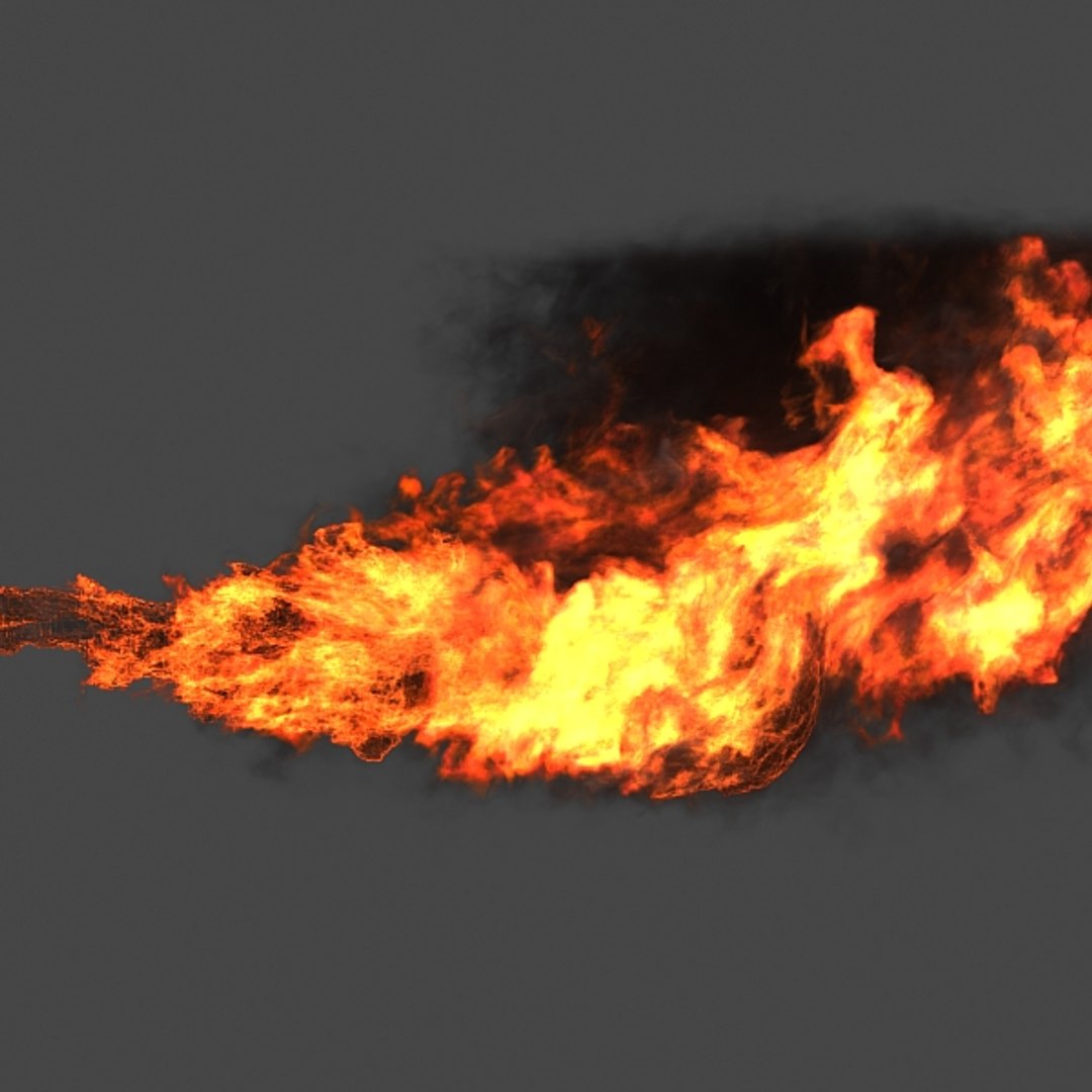 fume fx flamethrower explosions 3d max