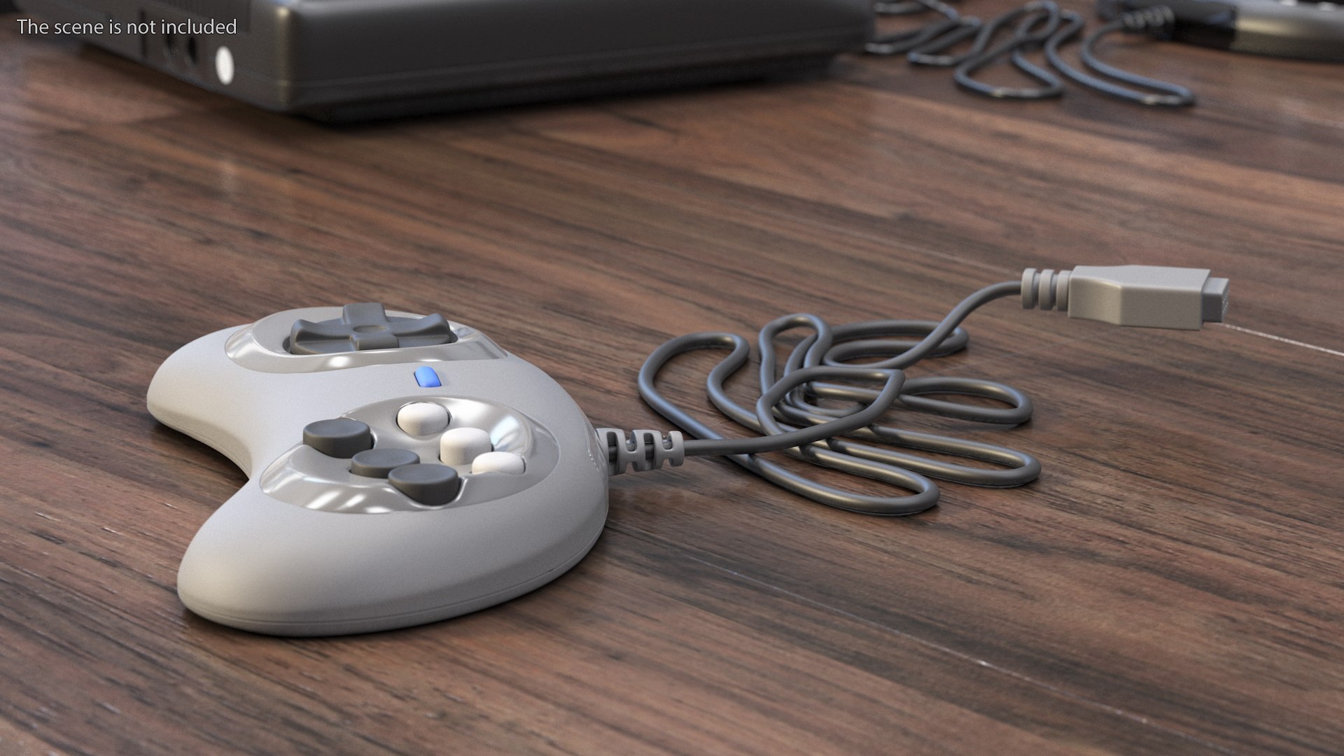 Game Joystick for Console Grey 3D model - TurboSquid 2146058