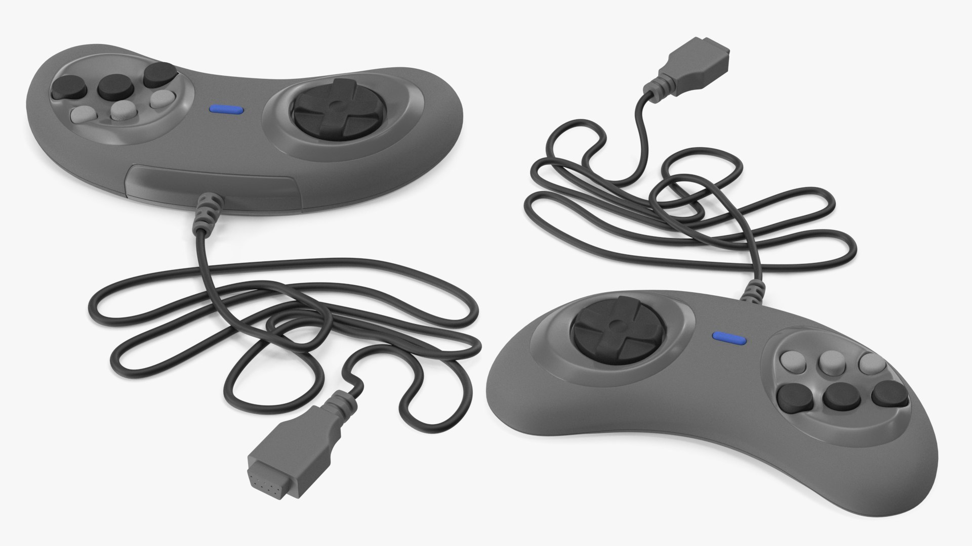 Game Joystick for Console Grey 3D model - TurboSquid 2146058