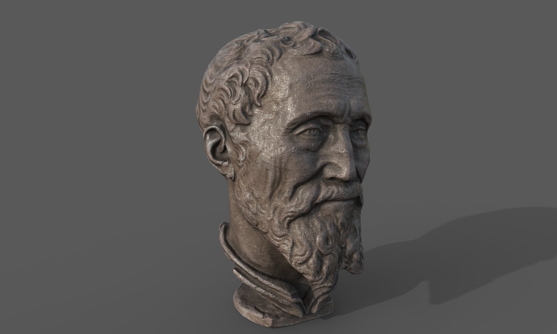 3D Michelangelo Model - TurboSquid 1823143