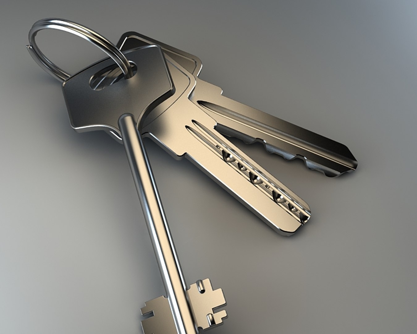 keys 3d model